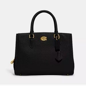 Coach | Bags | New Brooke Carryall 28 In Black | Poshmark